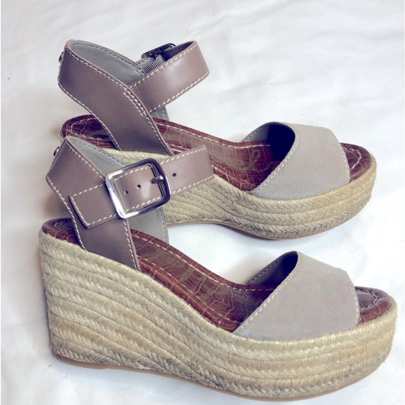 Sam Edelman | Shoes | Sam Edelman Suede Dimitree Putty Dark Putty Ankle ...